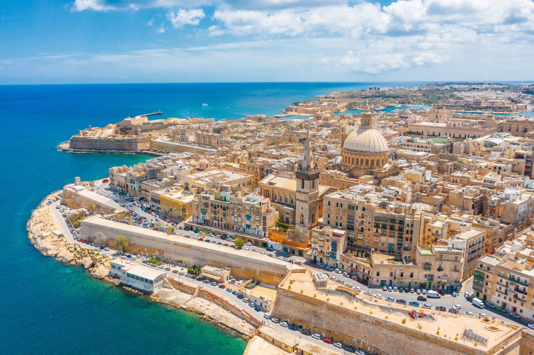 Goedkope vliegtickets naar Valletta | Connections.be