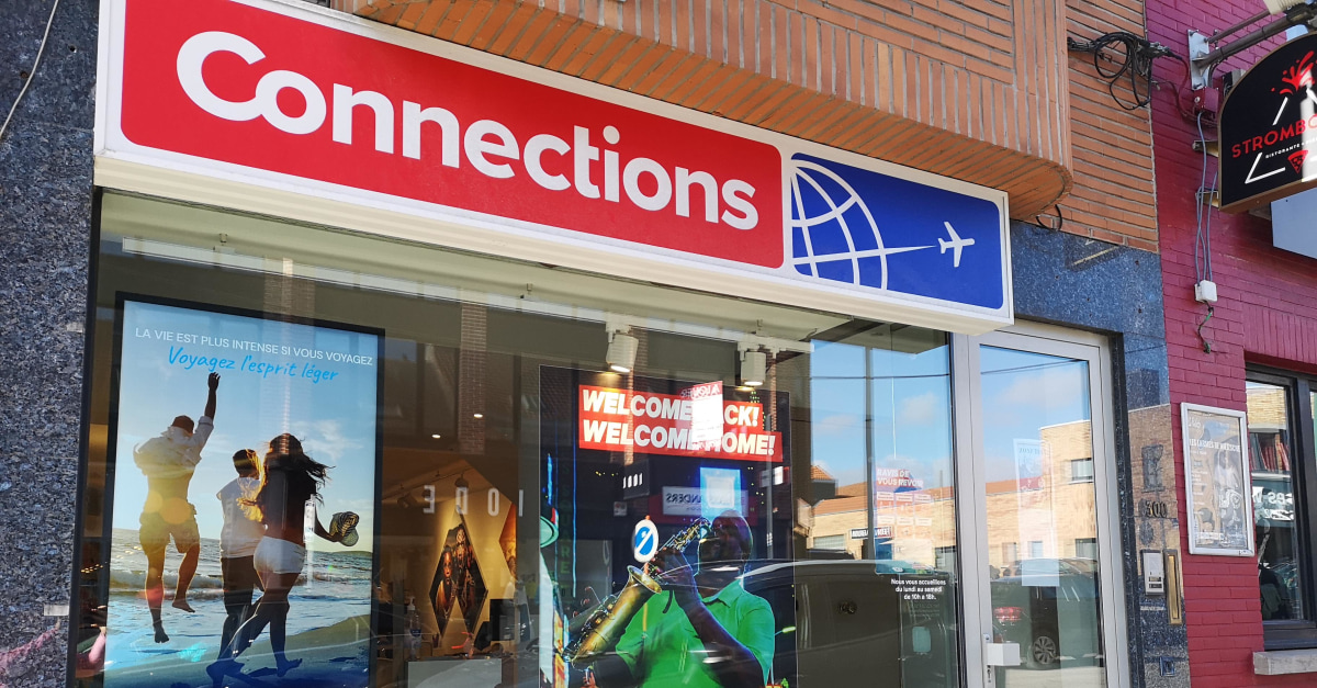 Connections Reiswinkel Waterloo | Connections.be